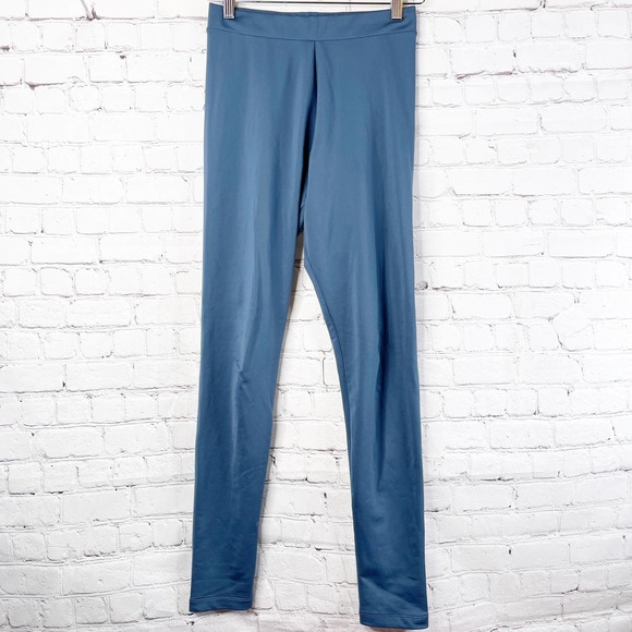 adidas | Pants & Jumpsuits | Adidas Blue Trefoil Full Length Leggings ...